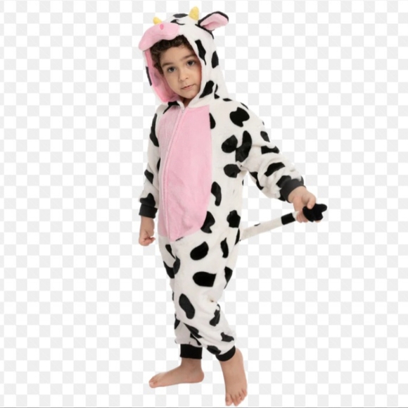 Spooktacular Creations | Costumes | Unisex Cow Jumpsuit Pj Halloween ...